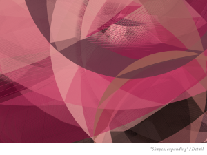 Shapes, expanding / rising / rotating – A Continuous Practice in ...